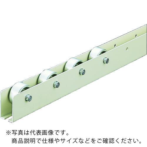 特長：幅の広いタイプですので、大きなワークを安定して搬送できます。用途：ラック、ストック用コンベヤなどに。仕様：ホイール径(mm)：40ホイール幅(mm)：20ピッチ(mm)：100機長(mm)：2000A寸法(mm)：23/73ホイール1...