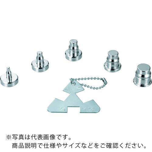 特長：銅管のスウェイジング用ダイス(手動油圧式工具用)用途：手動油圧式工具アクセサリー仕様：銅管適合サイズ：3/4スウェイジダイス3/4セット内容／付属品：セットプレート付
