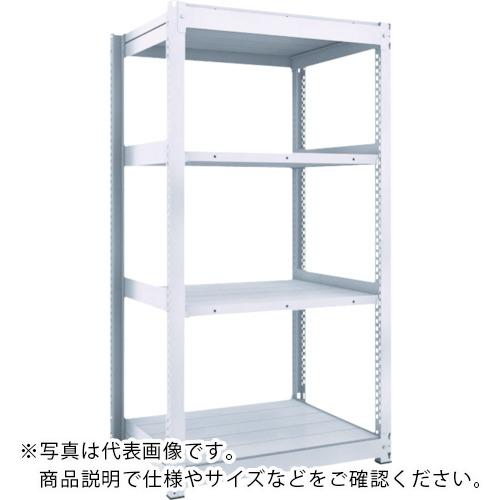 特長：完全ボルトレス構造のため、工具なしで組み替え・段替えが自在にできます。棚板は割棚方式のため、組み立て・取り扱いが容易です。棚の段変更が、小刻みな30mmピッチで自由に調整変更ができます。高さ、奥行が同じであれば、連結することができます...