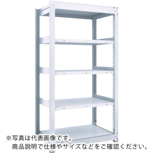 特長：完全ボルトレス構造のため、工具なしで組み替え・段替えが自在にできます。棚板は割棚方式のため、組み立て・取り扱いが容易です。棚の段変更が、小刻みな30mmピッチで自由に調整変更ができます。高さ、奥行が同じであれば、連結することができます...