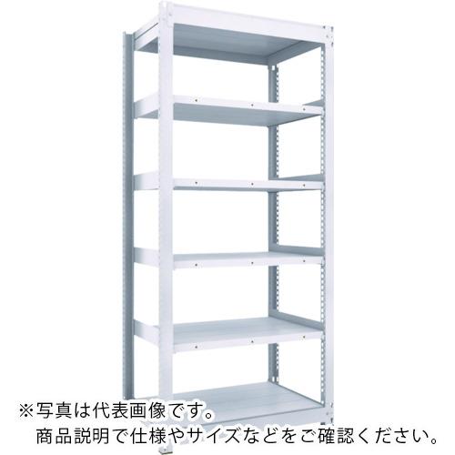 特長：完全ボルトレス構造のため、工具なしで組み替え・段替えが自在にできます。棚板は割棚方式のため、組み立て・取り扱いが容易です。棚の段変更が、小刻みな30mmピッチで自由に調整変更ができます。高さ、奥行が同じであれば、連結することができます...