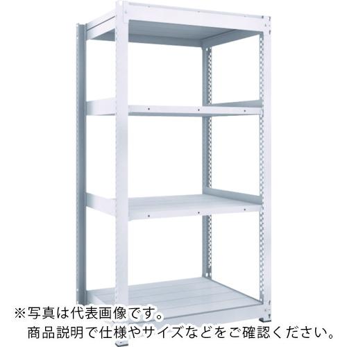特長：完全ボルトレス構造のため、工具なしで組み替え・段替えが自在にできます。棚板は割棚方式のため、組み立て・取り扱いが容易です。棚の段変更が、小刻みな30mmピッチで自由に調整変更ができます。高さ、奥行が同じであれば、連結することができます...
