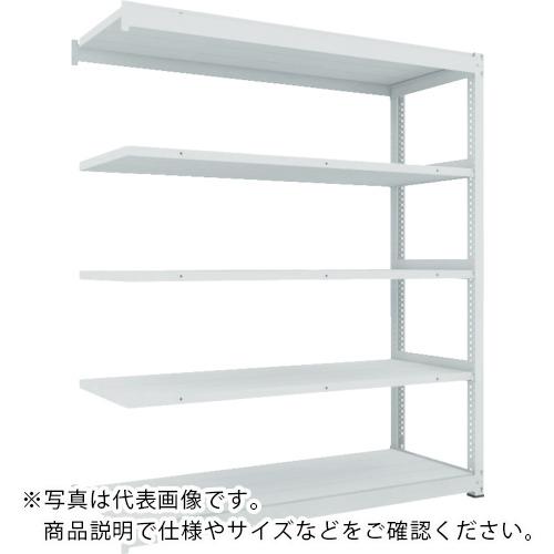 特長：完全ボルトレス構造のため、工具なしで組み替え・段替えが自在にできます。棚板は割棚方式のため、組み立て・取り扱いが容易です。棚の段変更が、小刻みな30mmピッチで自由に調整変更ができます。高さ、奥行が同じであれば、連結することができます...