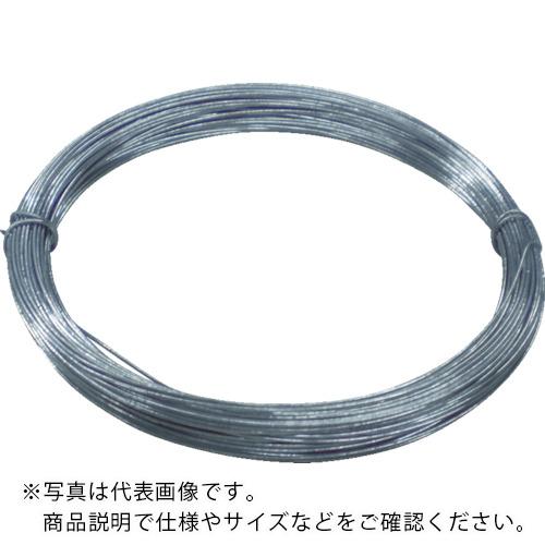 特長：小巻タイプです。用途：園芸、農園、その他工作などに。各種結束に。仕様：番手(#)：12線径(mm)：2.6長さ(m)：6使用荷重(kgf)：60線芯(mm)：ー材質／仕上：スチール（SWMGS-2）表面処理：溶融亜鉛メッキ注意：提供不...