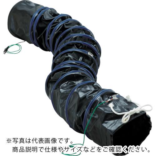 特長：静電気による引火・爆発の恐れがある作業現場に最適です。表面のみの加工ではなく、ダクト全体が帯電防止加工布（絶縁抵抗1×10［［の6乗］］Ω以下）でできています。送風による静電気の発生を抑止し、火花放電に起因する爆発を防止します。両端部...