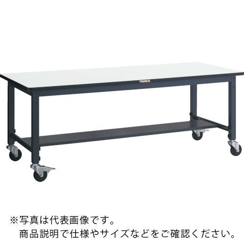 特長：高さ調整が806〜1018mmまでピッチ35mmでできますので、作業内容に合わせて、座り作業・立ち作業のいずれにもご利用できます。下棚の位置は前・中央・後に取り付け可能です。仕様：天板材質：スチール間口(mm)：900奥行(mm)：6...
