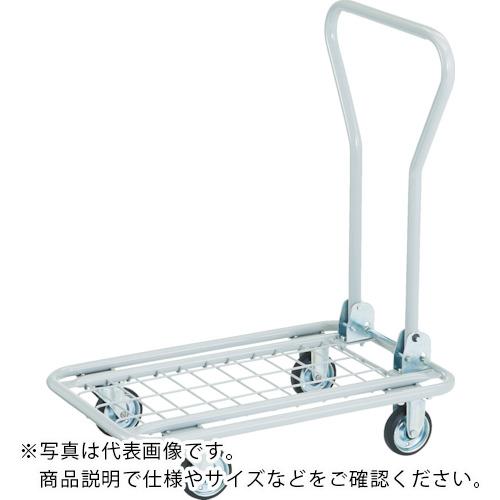 特長：軽くて・安いエコノミーハンドトラックです。用途：事務所などの荷物の移動に最適です。仕様：均等荷重(kg)：200長さ(mm)：1000幅(mm)：700高さ(mm)：200ハンドル高さ(mm)：810キャスター径(mm)：130取替キ...