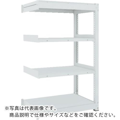 特長：完全ボルトレス構造のため、工具なしで組み替え・段替えが自在にできます。棚板は割棚方式のため、組み立て・取り扱いが容易です。棚の段変更が、小刻みな30mmピッチで自由に調整変更ができます。高さ、奥行が同じであれば、連結することができます...