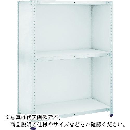 特長：開放棚の外側から背板・側板を取り付けるので、自在棚受けを使用できます。中棚は全て棚受けに棚板を置くだけの段替え簡単構造です。背板・側板付でも、中棚を自在に段替えできます。VOC（揮発性有機化合物）対応塗装です。低ホルムアルデヒド（F☆...
