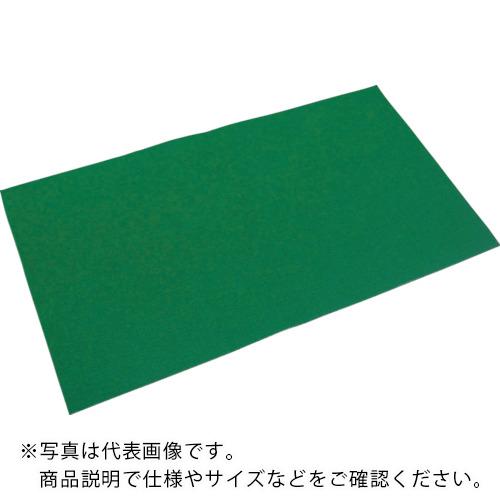 特長：3層構造なので、立ち仕事の疲労軽減用として使用できます。裏面はフィルム加工してあり、液体が床面に染み出ません。床面の漏油、靴裏の汚れ、水、油などの液体を吸着します。難燃性の素材を使用しています。飛散油、床油、靴底油を高性能吸着する3層...