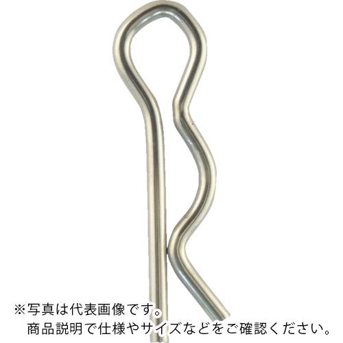 特長：脱着が容易に行えます。はめ込む軸径が呼び寸法になります。穴をあけたボルトや軸に差し込むことで抜け止め効果があります。仕様：呼び径D(mm)：5全長L(mm)：17.9ピン径d(mm)：1.0パッケージ：ボルトンパック（ブリスターパック...
