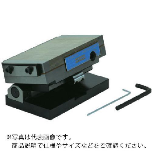 特長：永磁式で発熱変位がありません。ブロックゲージを使用し高精度な角度設定が可能です。用途：成型研削盤の高精度角度加工に対応する永磁チャックです。仕様：呼び寸法(mm)：105×175