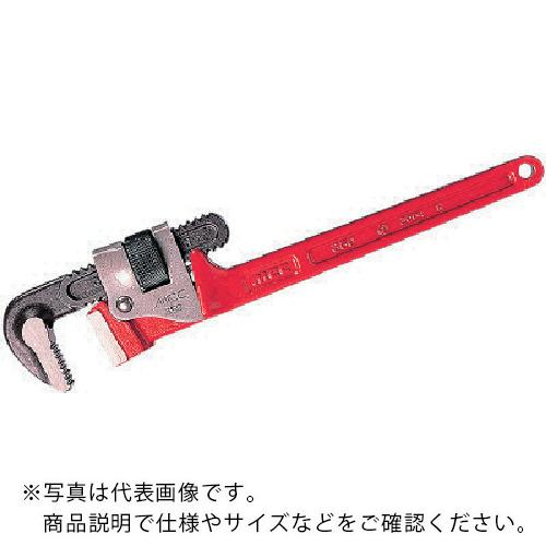 特長：鉄の鍛造で丈夫です。用途：亜鉛メッキ鋼管(白管)の締め付けに。仕様：くわえられる管呼び寸法：〜65Aくわえられる管外径(mm)：77