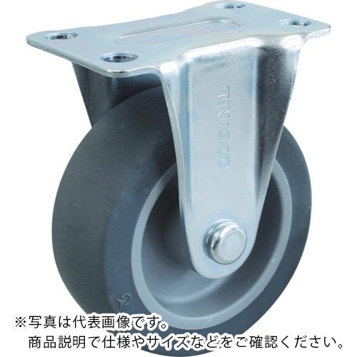 特長：車輪にエラストマー(キャスター径50〜75mm交換車輪無し)、グレーゴム(キャスター径100〜150mm交換車輪有り)を使用しているので床面への走行痕が発生しにくくなっています。走行性、耐荷重性を備えた標準的な軽・中量荷重用キャスター...