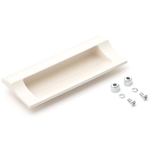 特長：ワンタッチ取付仕様と同じデザインです。用途：各種産業機器に。仕様：全長(mm)：140全高(mm)：64ねじ寸法：M4ねじ深さ(mm)：7.5ねじ長さ(mm)：10色：アイボリー適合板厚(mm)：0.5〜3.2W1(mm)：140W2...
