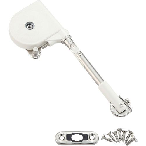 特長：ラプコン機構により、下開き扉がゆっくりと静かに開くステーです。用途：各種産業機器に。仕様：全長(mm)：145.3厚さ(mm)：19.5穴径(mm)：4.1、4.2穴数(個)：6穴数：6キャッチ付セット内容／付属品：マウンティングプレ...