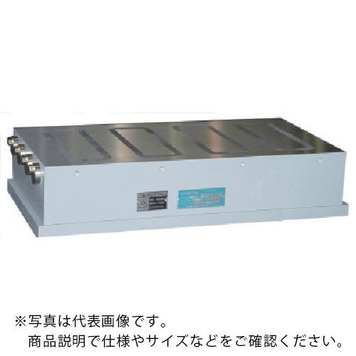 特長：重切削用の特殊設計による超強力電磁チャックです。用途：フライス・プラノミラなどによる重切削用チャックです。仕様：幅(mm)：450奥行(mm)：150高さ(mm)：90適合電装品：ES-M103B、ES-M305B、EH-V105C、...
