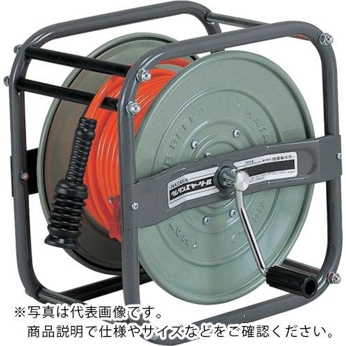 特長：ウレタンエアーリールです。ロータリーカプラ：ホースのよじれ・からみを防止し、自在な動きを助けます。アルミダイキャスト製収納ラック：一次ホースをスッキリ収納できます。ブレーキクリップ：ホースのたるみ防止用です。円盤にはめ込むだけで簡単に...