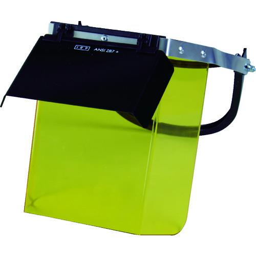 特長：溶接・溶断作業に使える遮光二重防災面です。取付金具なしでヘルメットに装着できます。赤外線をカットする遮光防災面です。ANSI Z87+適合品です。用途：簡易的な溶接作業と小さな粉塵や危険性のない液体など、衝撃の程度の軽いものからの保護...