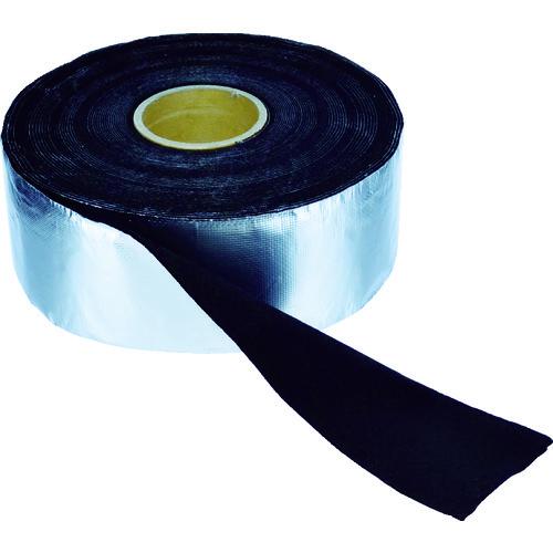 特長：遮熱性の高いアルミ箔と、難燃性・断熱性に優れた耐炎繊維フェルトで、耐熱性の高いガラスクロスを挟み込んだ配管用テープです。用途：ケーブル、配管などの耐熱、断熱、保温用に。建材、設備、機器などの断熱材、防炎材、吸音材に。仕様：幅(mm)：...