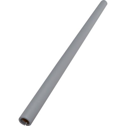 特長：ちぎれにくく、クッション性に優れた衝撃吸収材です。用途：丸型支柱や手摺、パイプの保護に。仕様：色：ライトグレー長さ(m)：0.9厚さ(mm)：5取付方法：貼付タイプ（両面テープ別売）外径(mm)：37内径(mm)：27材質／仕上：ニト...
