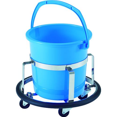 特長：水溶液や汚物、廃棄物などを入れたバケツの移動が簡単にできます。本体の外周にゴムバンパーを付けている為、壁や機械にぶつかっても傷つけません。付属バケツ：ステンレスSUS305製用途：研究施設、クリーンルームなど。仕様：間口(mm)：39...