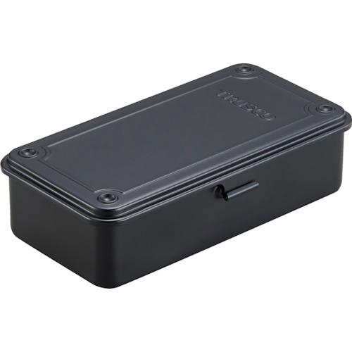 特長：ハードな使用に耐える頑丈なプレス一体型です。片開き構造です。四隅に横滑り防止用凹凸が付いており積み重ねに便利です。仕様：色：つや消しブラック外形寸法(mm)間口：203外形寸法(mm)奥行：109外形寸法(mm)高さ：56有効内寸(m...