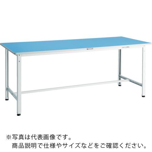 特長：青色の天板には鎮静作用と視認性が高まる効果があります。青色ポリ化粧天板を使用し、目に優しく、長期間の作業でも負担が軽減できます。商品の仕分けや検品に最適です。表面は滑らかで、ソフトな光沢があり清潔感を保持し、耐水性・防汚性にも優れてい...