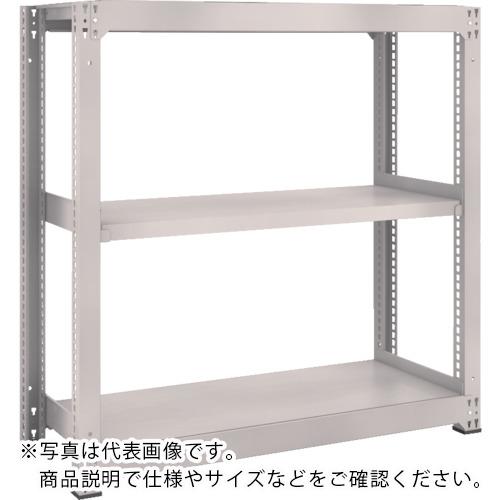 特長：ボルトを1本も使用していないボルトレス構造で、分解・組み立て作業が簡単で、作業時間を大幅に短縮できます。棚の段変更が、25mmピッチで、自由に調整、変更ができます。高さ、奥行が同じであれば、増結することができます。また、支柱を兼用する...