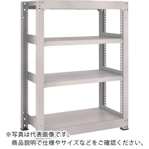 特長：ボルトを1本も使用していないボルトレス構造で、分解・組み立てが簡単。組立作業の時間を大幅に短縮できます。棚の段変更が、25mmピッチで、自由に調整、変更ができます。高さ、奥行が同じであれば、増結することができます。また、支柱を兼用する...