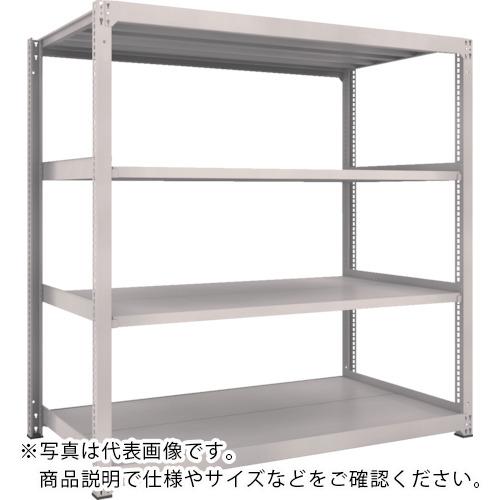 特長：ボルトを1本も使用していないボルトレス構造で、分解・組み立てが簡単。組立作業の時間を大幅に短縮できます。棚の段変更が、25mmピッチで、自由に調整、変更ができます。高さ、奥行が同じであれば、増結することができます。また、支柱を兼用する...