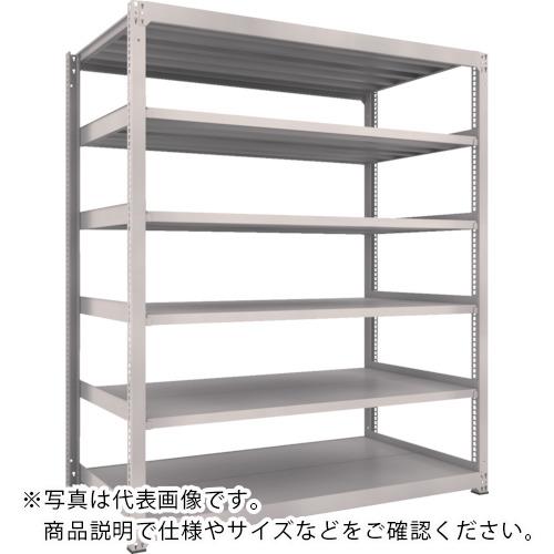 特長：ボルトを1本も使用していないボルトレス構造で、分解・組み立てが簡単。組立作業の時間を大幅に短縮できます。棚の段変更が、25mmピッチで、自由に調整、変更ができます。高さ、奥行が同じであれば、増結することができます。また、支柱を兼用する...
