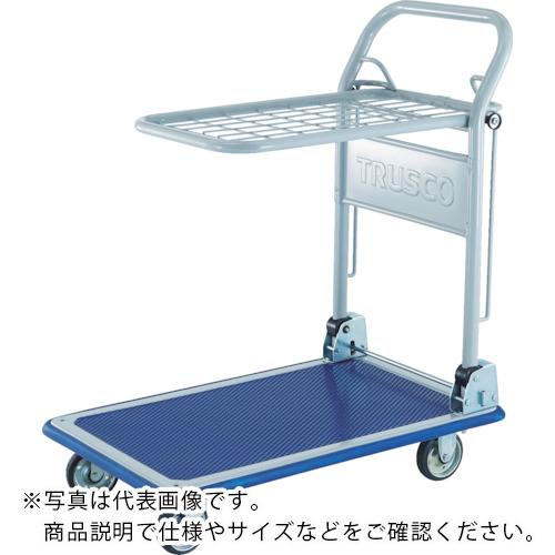 特長：メッシュタイプの上段を内蔵し、いざという時に2段台車としても使えます。ハンドル部に内蔵した天板を引き出すことで簡易的な2段台車になります。仕様：均等荷重(kg)：300長さ(mm)：915幅(mm)：615高さ(mm)：205ハンドル...