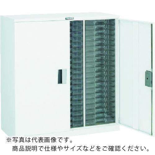 特長：扉に鍵が付いているため、重要な書類や資料を保管・管理するのに適してます。透明な引出しなので中が見やすいです。各引出しに見出しカード（2枚）が付属しているため仕分けに便利です。別売の仕切板（ケタログケース引出し用）を使うことで用途に合わ...