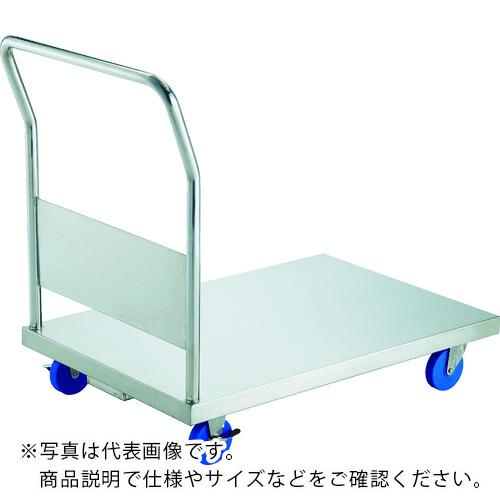 特長：MCナイロン車輪を使用したオートクレーブ対応の台車です。荷台にしっかりと補強の入った、板厚1.5tの頑強な溶接式のSUS304製台車です。キャスターもSUS金具ですので、食品工場やクリーンルームで使用できます。用途：食品工場、研究所な...