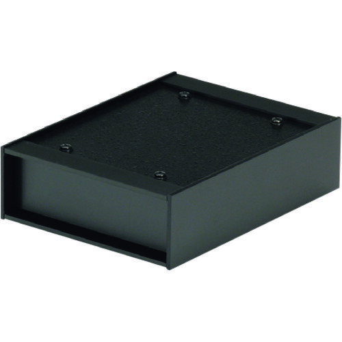 特長：パネル、側板、天板、底板はすべてアルミ製で、加工シルク印刷彫刻が大変しやすいケースです。用途：・オーディオ機器、測定器、検査装置、電源装置、コントローラーなど様々な産業機器にご利用頂けます。仕様：色：ブラック高さ(mm)：88縦(mm...