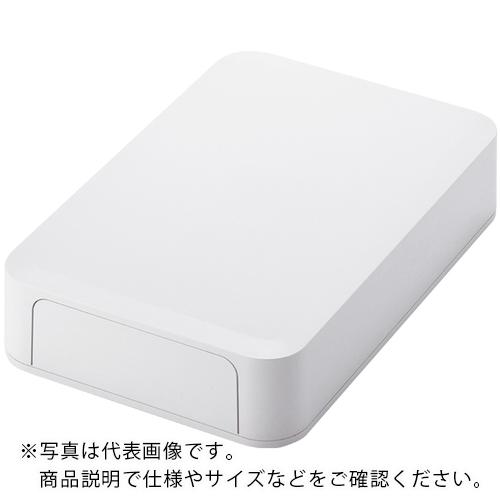 特長：パネル面に段差が無いフラットデザインのプラスチックケースです。基板取付用のボスが付いています。卓上使用、壁面取付に適したすっきりとしたデザインのケースです。用途：・通信機　・　測定器　・　コントローラー等、様々な機器にご利用頂けます。...