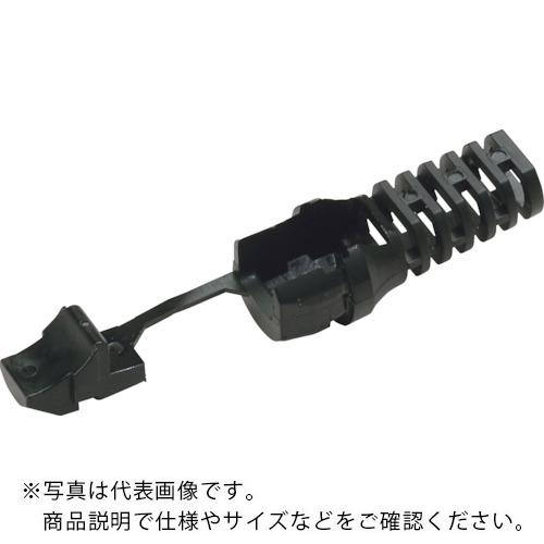 特長：平型エルボータイプのコードプロテクターです。コードをねじれや引張りから保護します。仕様：取付板厚：0.8〜2.3対応電線：4.6×8ケーブル形状：平型材質／仕上：塩化ビニル／ポリエチレン　●代表画像について 商品によっては、代表画像を...