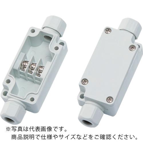 特長：ケーブルグランドと端子台が一体構造の端子ボックスです。産業設備・工作機械の電力ケーブル接続端子箱、モーターの中継、センサーの中継に最適です。用途：機械油の付着する工作機械や自動化設備のセンサー・モーター・電力の中継に。仕様：色：ライト...