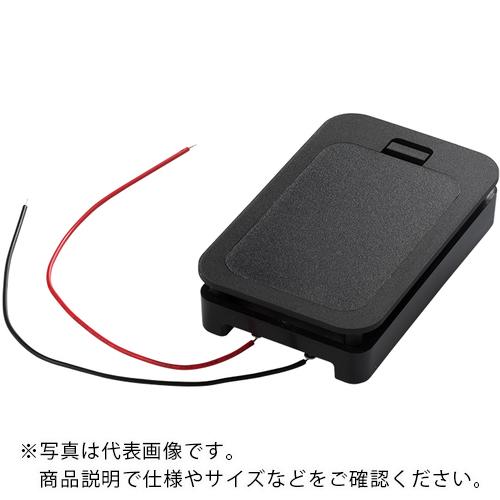 特長：板厚t1.0〜t3.5mmに取付け可能なビス止めタイプの電池ボックスです。電池カバーはスナップインのワンタッチ開閉式ですので電池交換が容易です。仕様：色：ブラック幅(mm)：50.5奥行(mm)：81.5高さ(mm)：18.5電池構造...