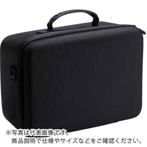 特長：シンプルで低価格なジッパー式の取手付きソフトケースです。用途：測定器・医療機器試験サンプル・工具・精密部品などの機器・部品の収納に最適です。仕様：色：ブラック外形寸法(mm)間口：345外形寸法(mm)奥行：250外形寸法(mm)高さ...