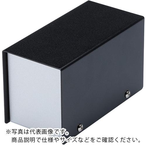 特長：カバーが鉄製、シャーシがアルミ製の汎用金属ケースです。シャーシは裏面導通処理のアルミ板を使用しています。内面が導通となりますので、アースやグランドが取り易くなります。計器、電源装置、コントローラーなどにご利用いただけます。仕様：色：ブ...