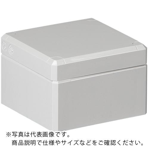 特長：保護等級IP65の防水・防塵ポリカーボネートボックスです。軽量で耐衝撃性に優れています。トップカバー内側にも取付ボスが付いていますので部品などの取付けにご利用下さい。仕様：Rohs対応品IP65材質／仕上：ポリカーボネート　●代表画像...