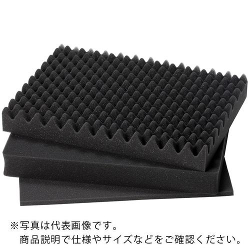 特長：15mm/20mmごとに切目の付いたポリウレタン製スポンジフォームセットです。切目を収納機器の形状に合わせ、任意の形状に切取る事が可能です。仕様：Rohs対応品対応ケース：MAXI393312フォーム層数：(波打型×1、切目付×1、下...