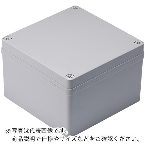 特長：ポリウレタン製防水ガスケット付のビス止めタイプの小型ボックスです。FA・制御/電設工事用など様々な分野で使用可能な汎用プラスチックボックスです。用途：コントロールボックス仕様：間口(mm)：150奥行(mm)：150高さ(mm)：10...