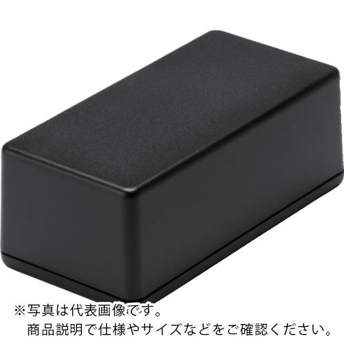 特長：ビス止め構造の小型汎用プラスチックケースです。基板取付用のボスが付いています。用途：汎用ケース仕様：色：ブラック間口(mm)：65奥行(mm)：130高さ(mm)：50.1付属ビス：丸サラM3×16、4本基板取付用ボス付きRoHS対応...