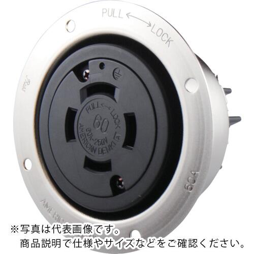 特長：高容量60A器具です。黄銅フランジケースです。耐熱性・耐油性・耐磨耗性・耐薬品性に優れているナイロン製ボディです。仕様：定格：3P60A250V引掛形フランジコンセント接地3P60A250V材質／仕上：ケース：黄銅　●メーカー取寄商品...