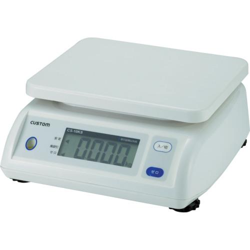 特長：上から水をこぼしても安心なシャワープルーフ（防滴）はかりです。重力加速度16エリア設定可能です。水準器・風袋機能付です。場所を選ばないスタイリッシュなデザインです。用途：梱包や部品等の重量チェック厨房や水周りでの重量チェック仕様：秤量...