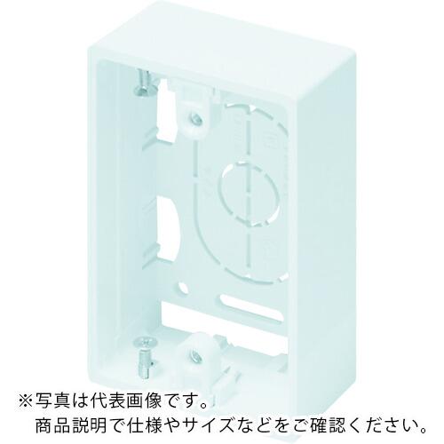 特長：モールの接続口は、ノックアウト方式ですから開口が簡単です。ケーブル取入れ口は最大10口あり、取付け場所や施工に合せて最適なケーブル取入れができます。ブッシングを1個付属しています。（2号用）「ニューエフモール」接続品です。用途：スイッ...