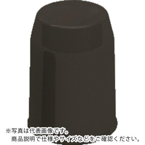 特長：平座金付きダブルナットを完全収納できます。荷重や衝撃に強い特殊樹脂製で強度は抜群です。突出したボルトをカバーし、ひっかけ事故でのケガを防止します。用途：固定アンカーボルト等の保護、化粧用。仕様：色：ダークブラウン適合ねじ：M16、M1...